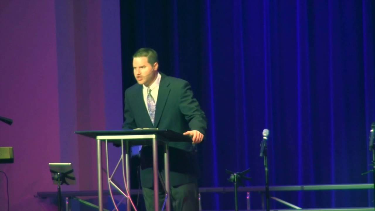 Dr. Jon Akin preaching about Jesus in the story of David & Goliath ...