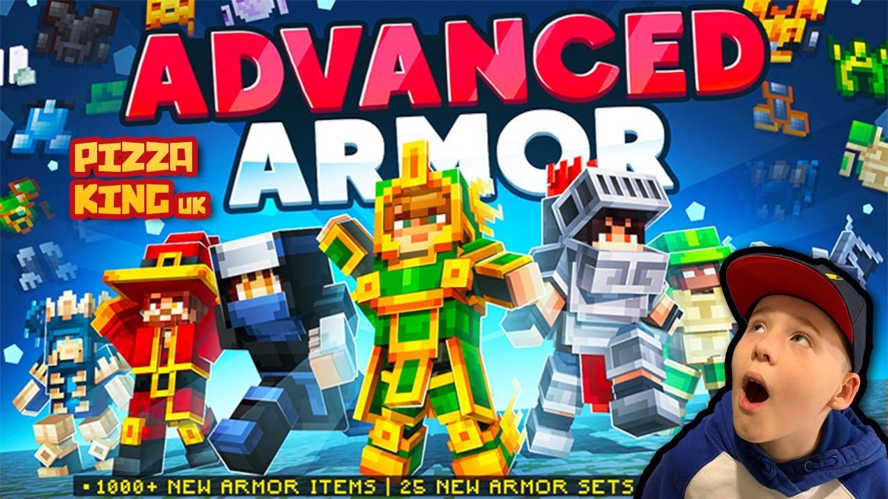 OVERPOWERED armor in Minecraft with Advanced Armor pack mod! - YouTube