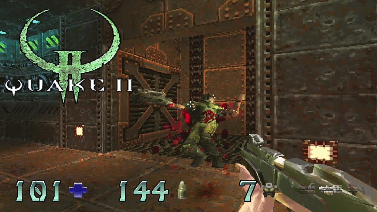 Quake II [PS1] 1999 Gameplay HD - YouTube