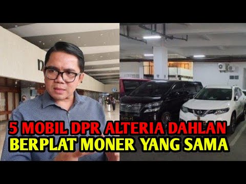 5 Mobil DPR Arteria Dahlan berplat nomer sama ini alasannya - YouTube