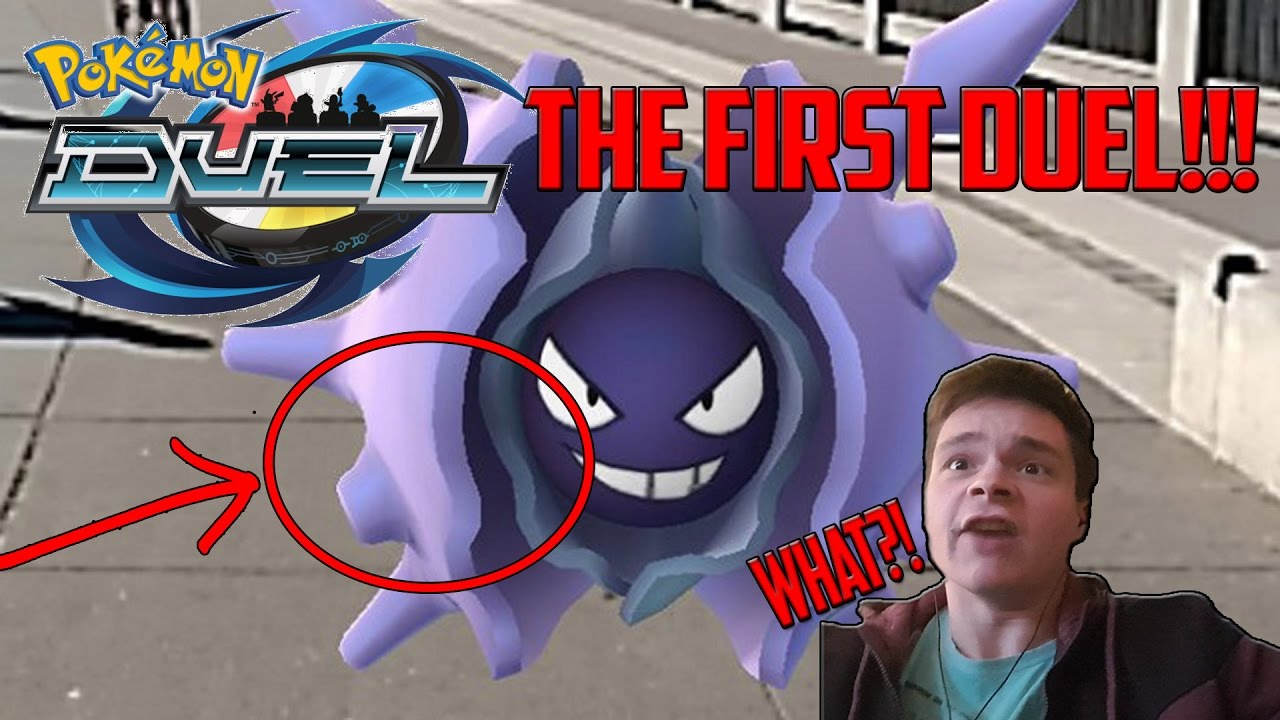 FIRST POKEMON DUEL Pokemon duel gameplay POKEMON APP - YouTube