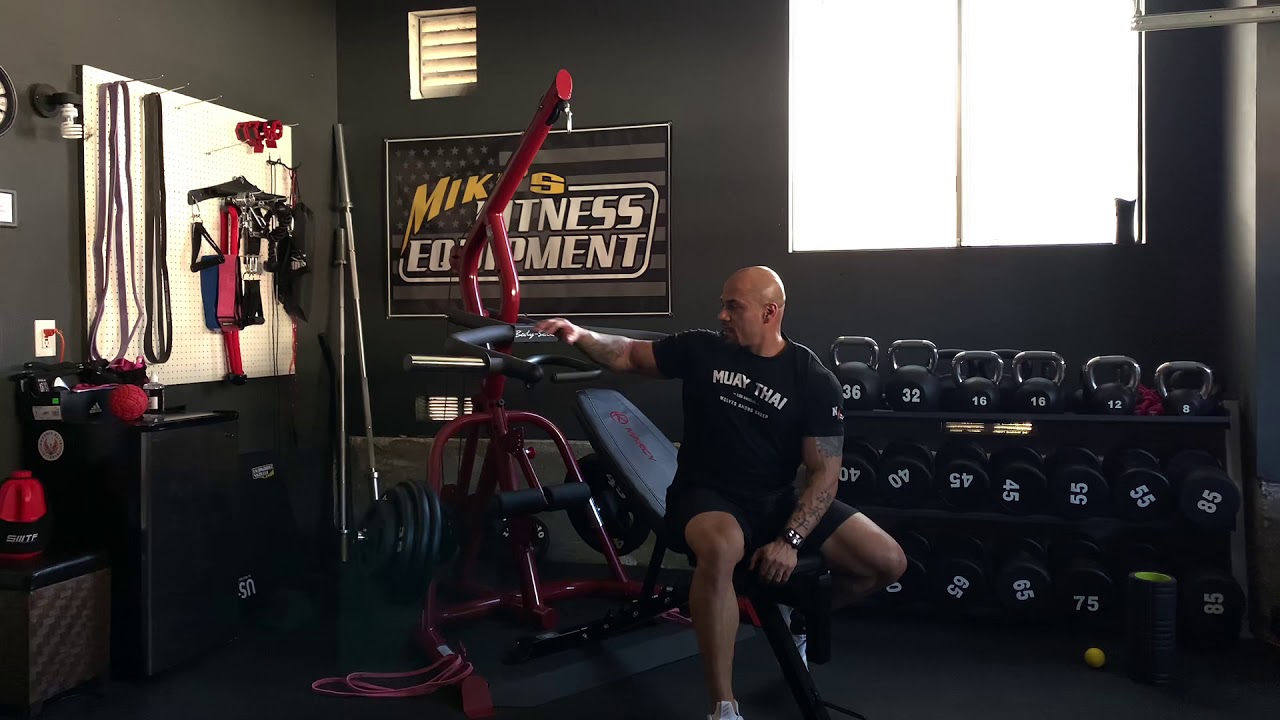 Banded Incline Chest Press - Smith or Body Solid - YouTube