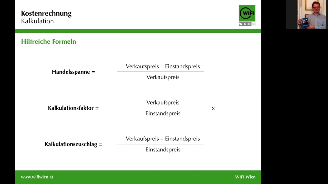 Die Handelskalkulation - YouTube