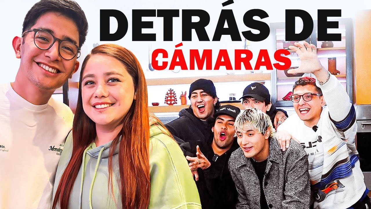 Detrás de cámaras del chef en proceso en la cocina con la one coin ...