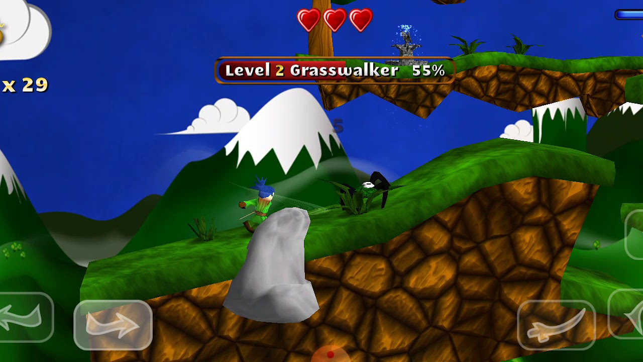 Gameplay swordigo Hero gang - YouTube