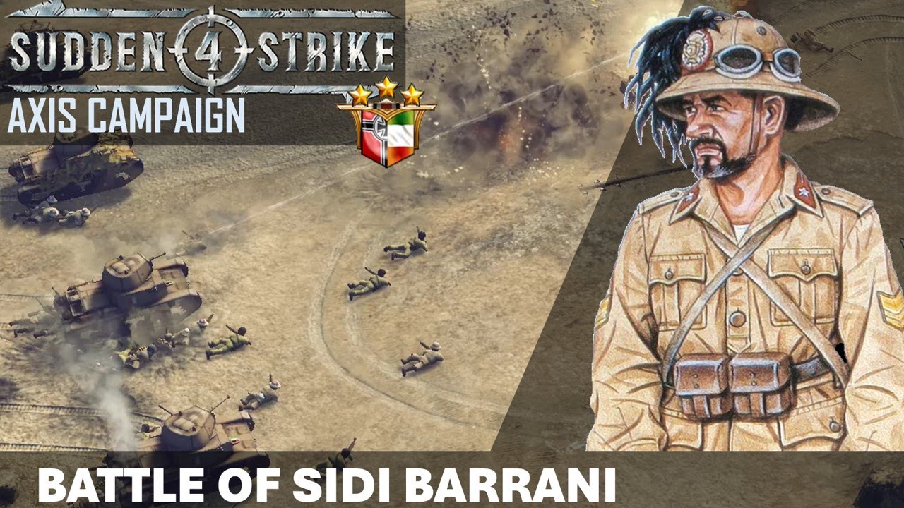 Sudden Strike 4 - Africa - Desert War | Axis Campaign - Battle of Sidi ...
