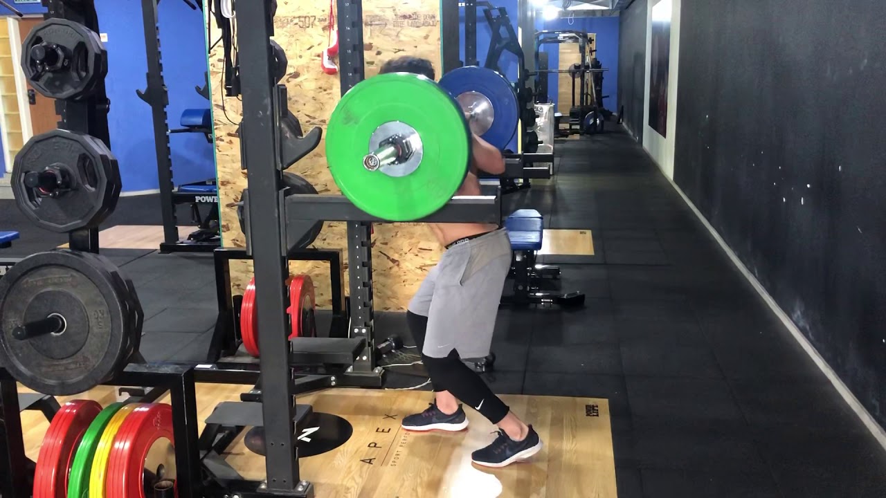 Eccentric Loading Split Concentric Squat - YouTube
