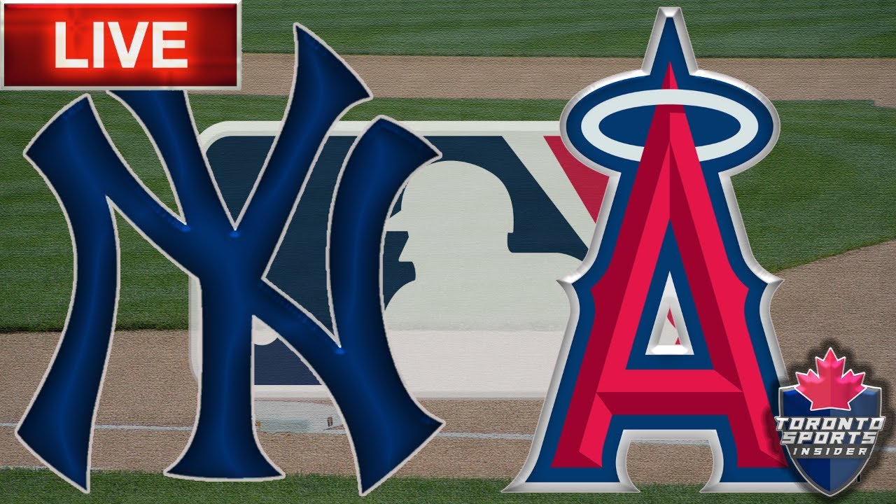 New York Yankees vs LA Angels LIVE Stream Gamecast | MLB Live Stream ...