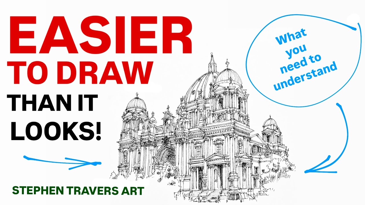 Making Complex Subjects Easier to Draw! - YouTube