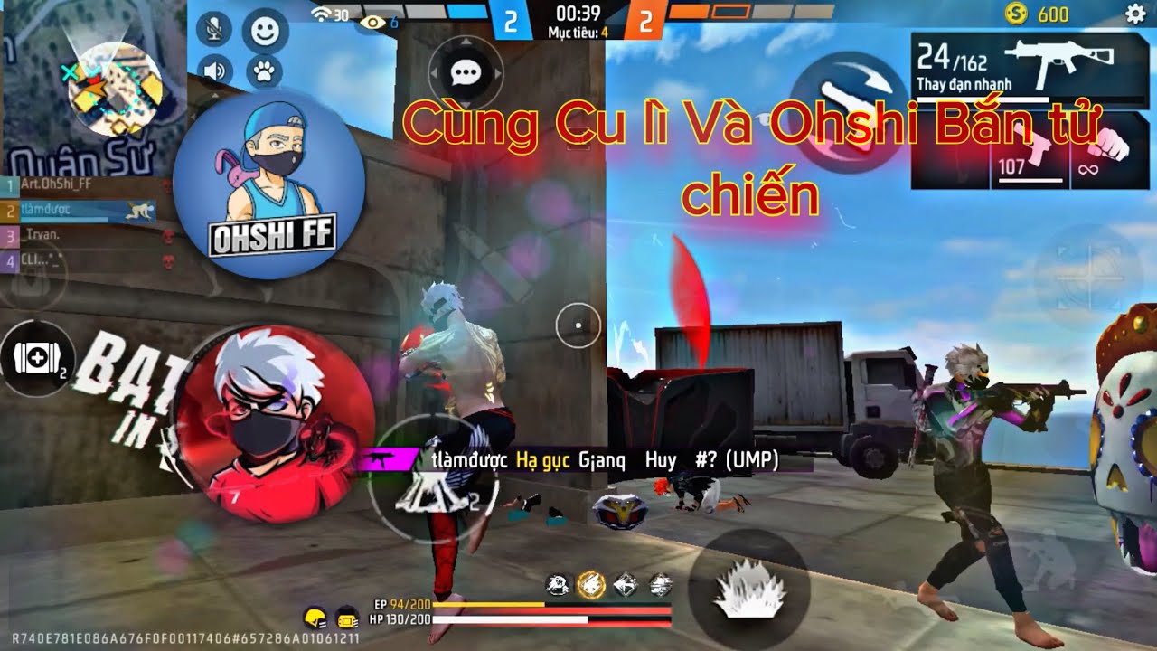 [ Free Fire ] Chơi Cùng Cu Lì Vs Ohshi Thì Game Sẽ Dễ Như Thế Nào | LQT ...