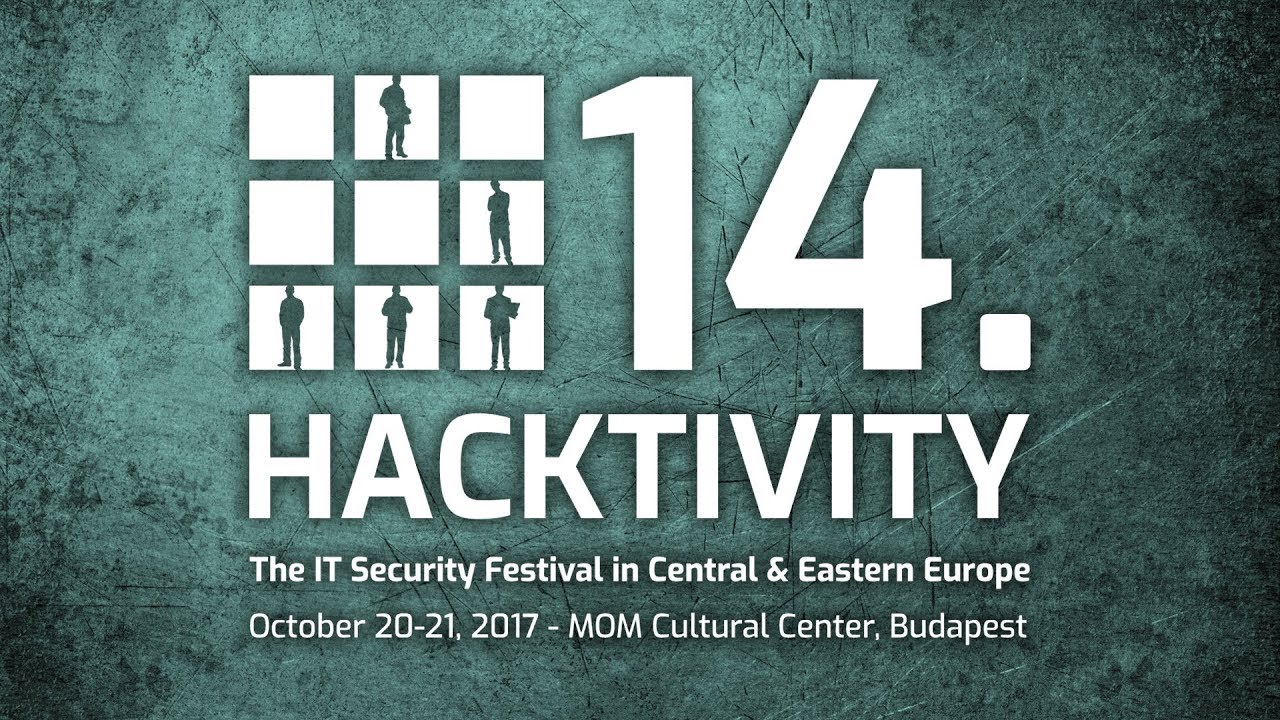 Summary of the 14th Hacktivity - October 20-21, 2017 - YouTube