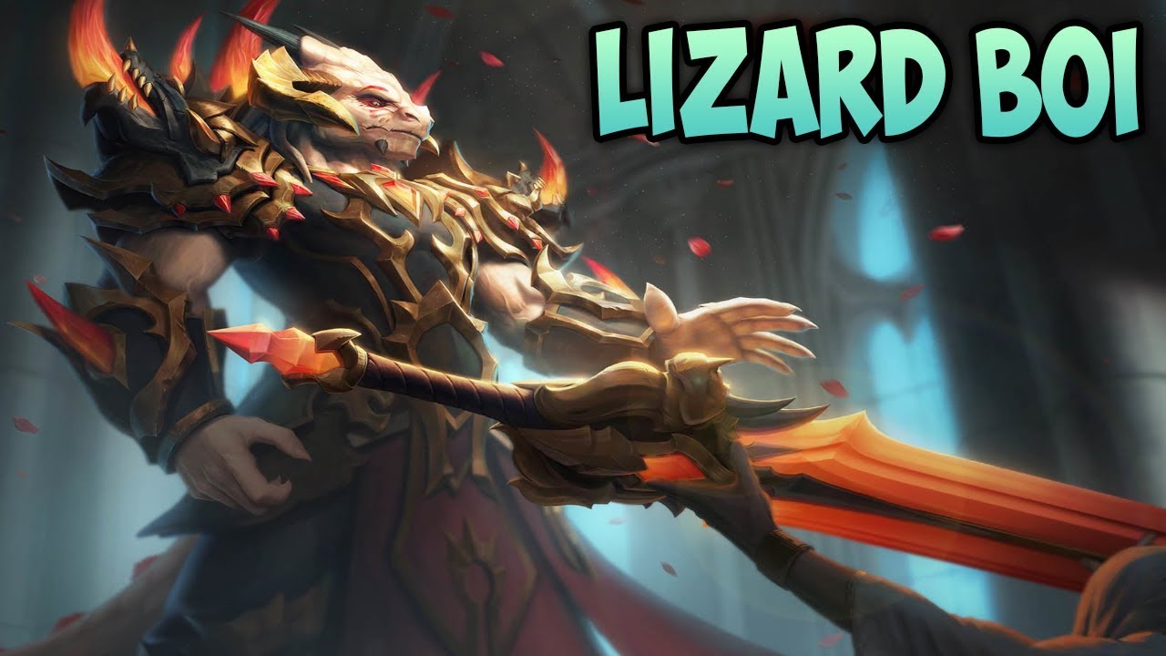 ANOTHER LIZARD HYBRID SKIN! DOES IT WORK WITH KING ARTHUR?! - Masters ...