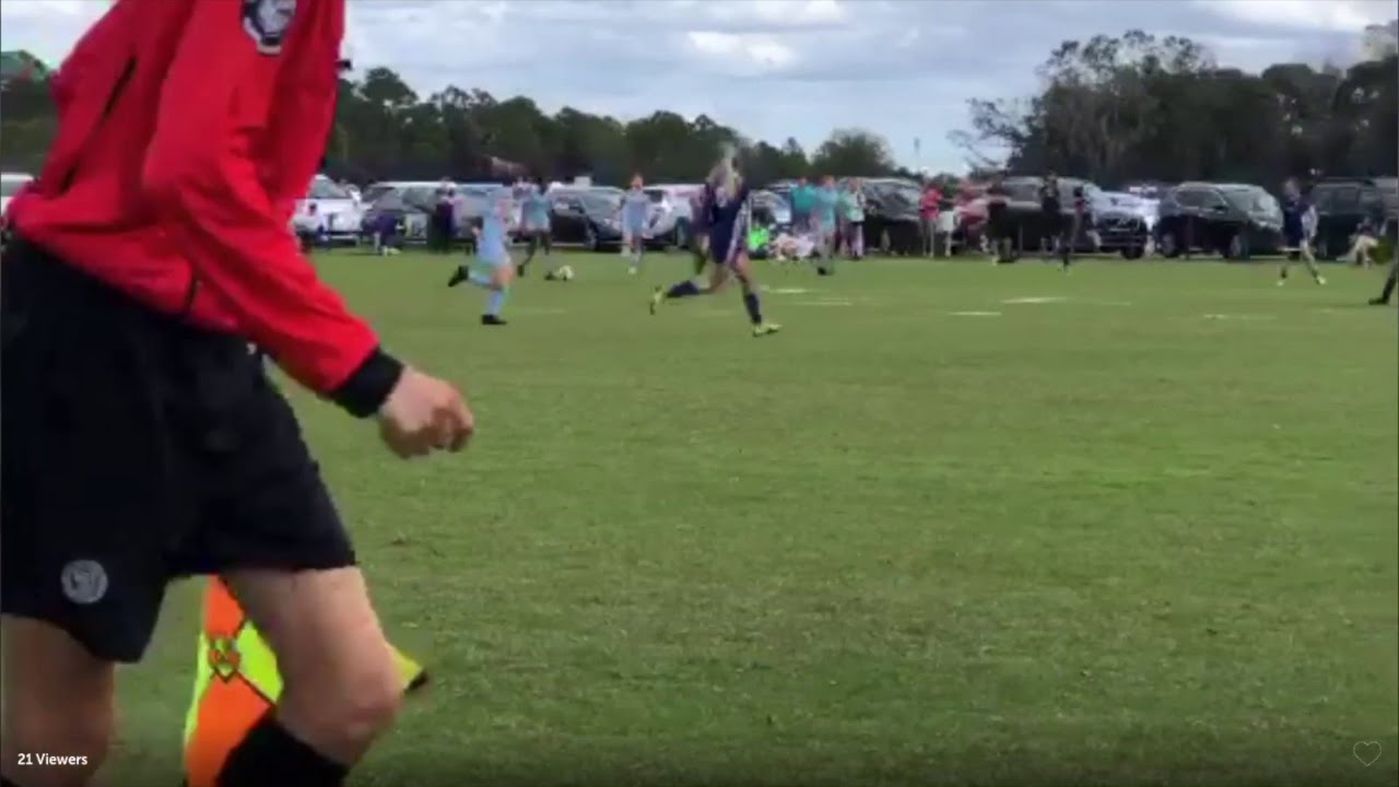 Makeda Clements, 2021 Midfiedler, Long Goal, ECNL Florida Showcase 2019 ...