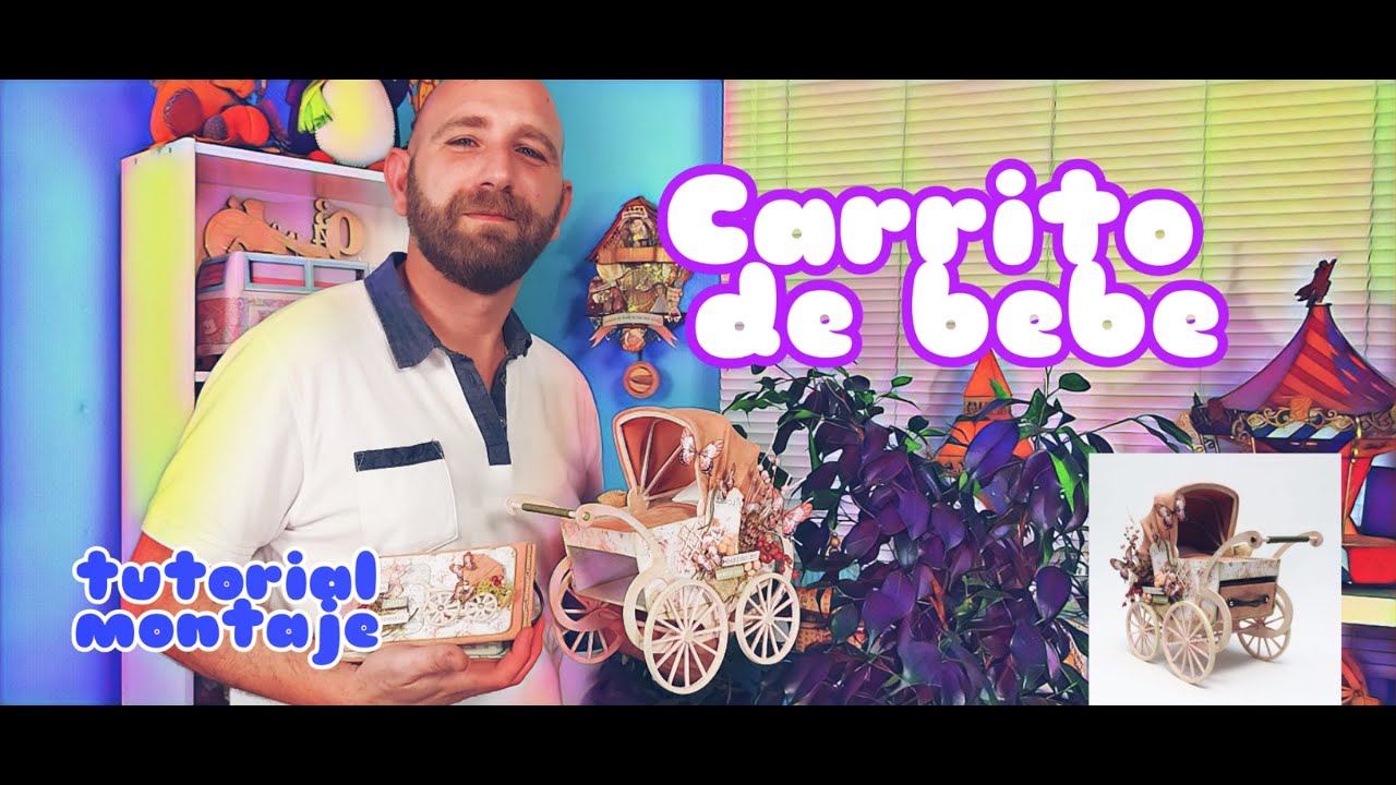 Tutorial carrito bebe - YouTube