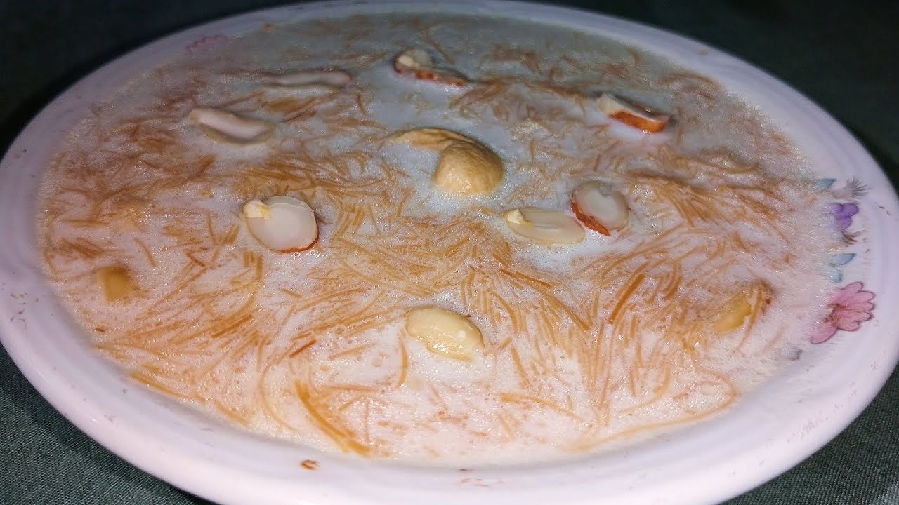 দুধ সেমাই রেসিপি | Eid special milk semai Recipe #vermicelli #semai ...