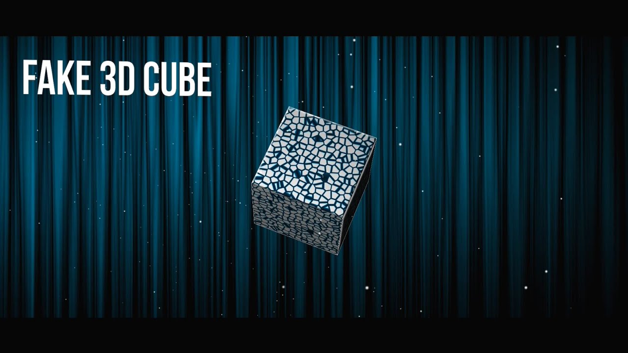 Adobe After Effects - Fake 3D Cube - YouTube