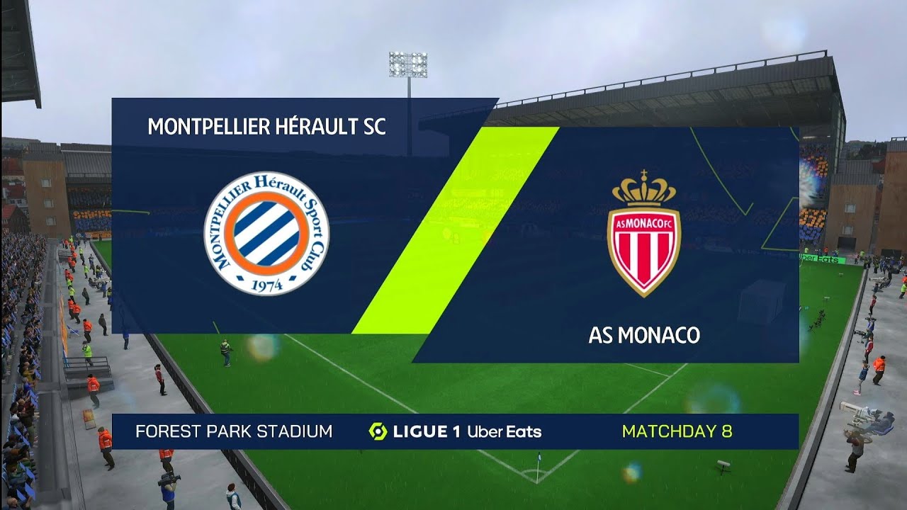 FIFA 23: Montpellier vs Monaco - Ligue 1 - Full Match - YouTube