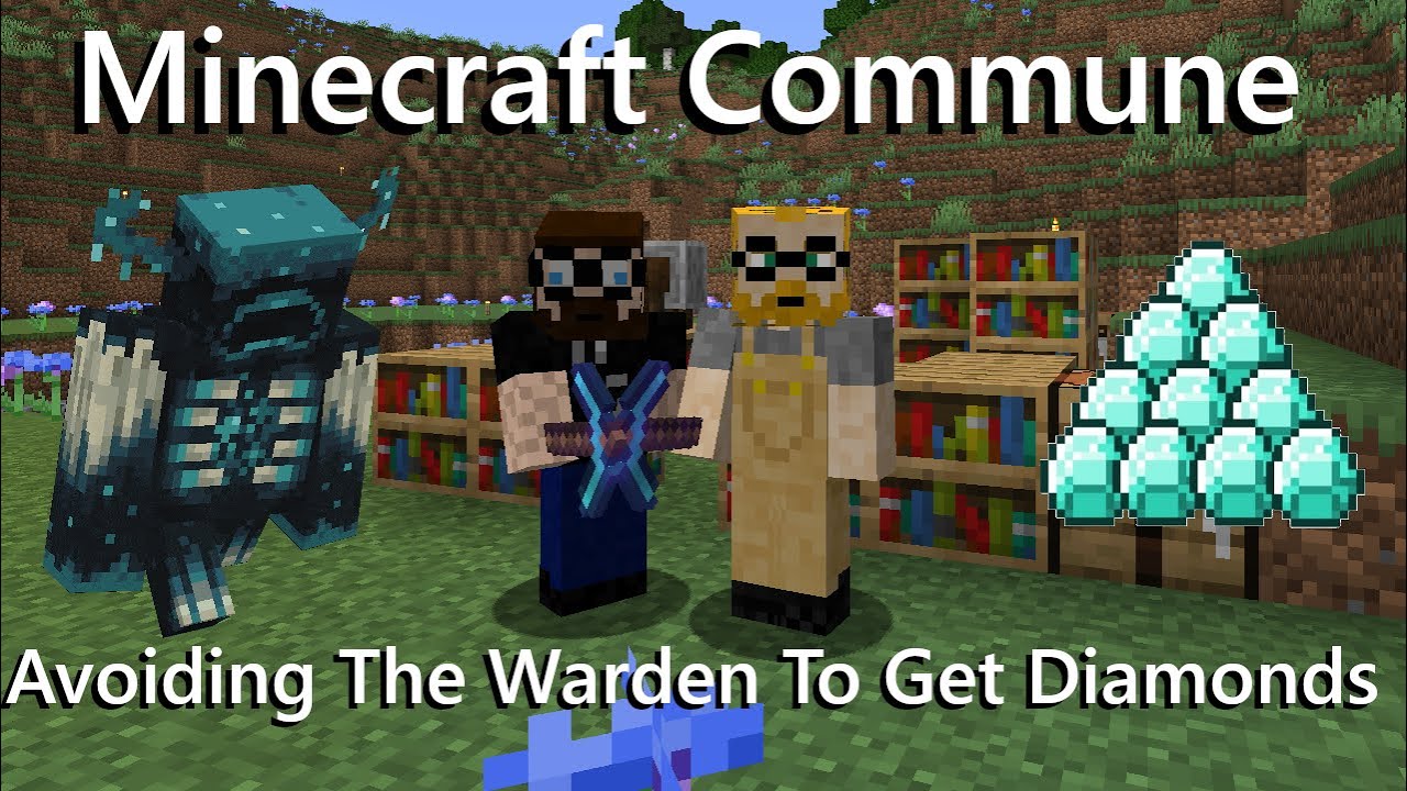 Minecraft Realms Ep.3: Avoiding The Warden To Get Diamonds - YouTube