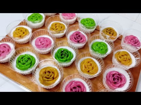 Resep KUE BUGIS || PUTRI MANDI VERSI MAWAR lebih cantik