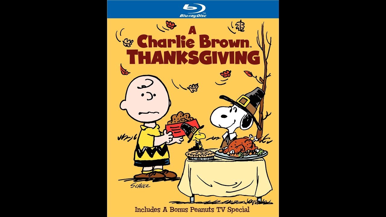 A Charlie Brown Thanksgiving Dvd Cover