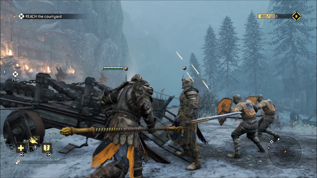 For Honor Build the Bridge Reach Courtyard - YouTube
