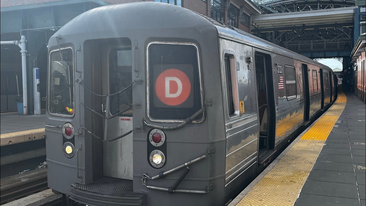 (FULL RIDE) On board R68 (D) train to Atlantic Av-Barclays Center - YouTube