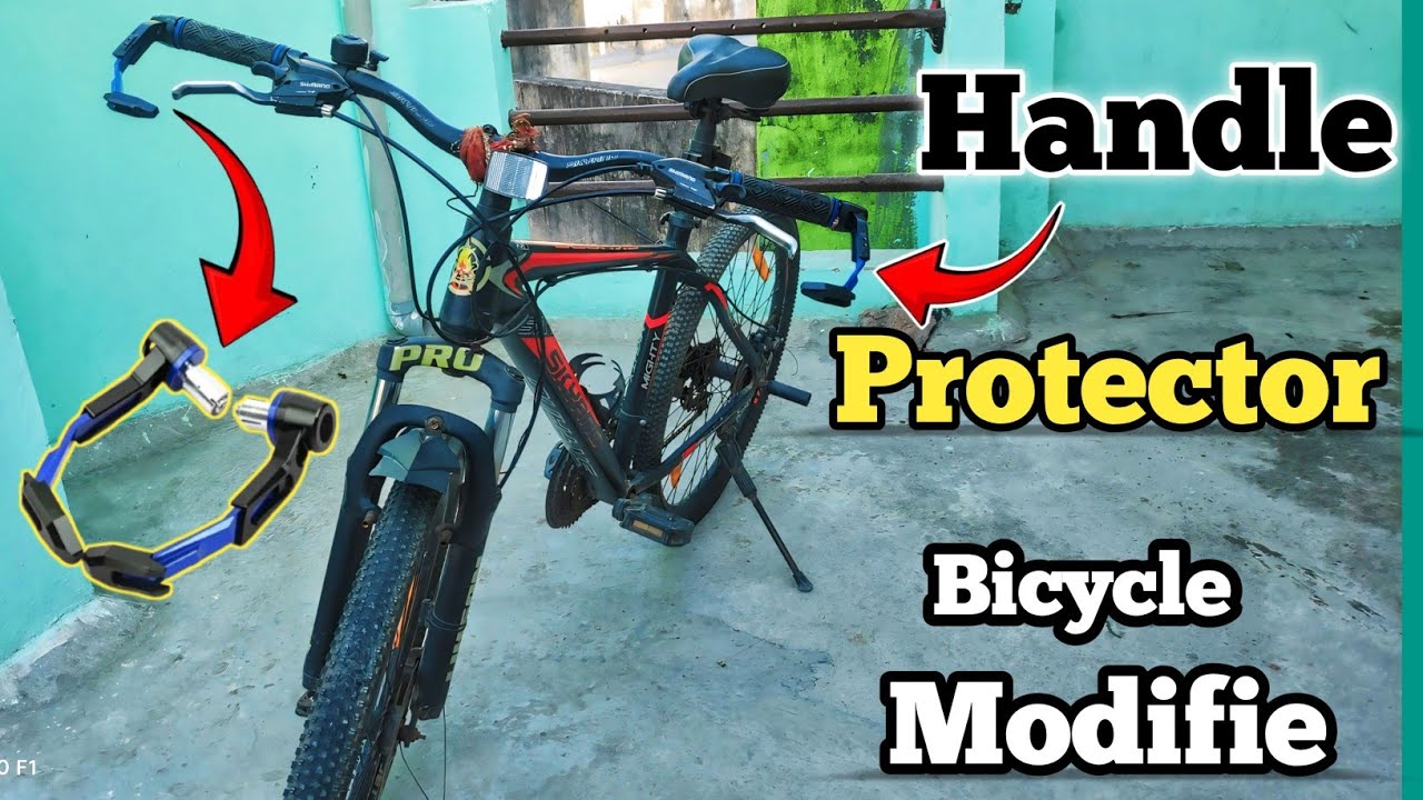 Universal Handle Protector For Bicycle // Handle Lever Protector - YouTube