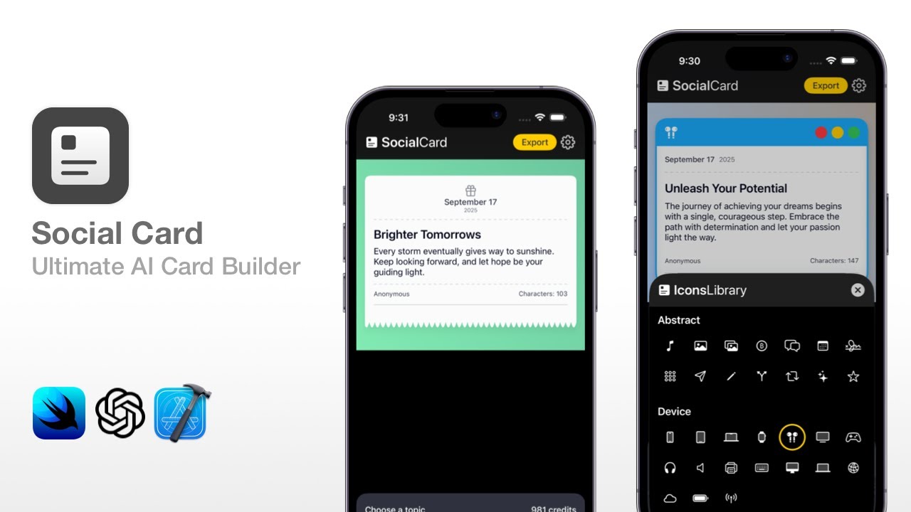Social Card - YouTube