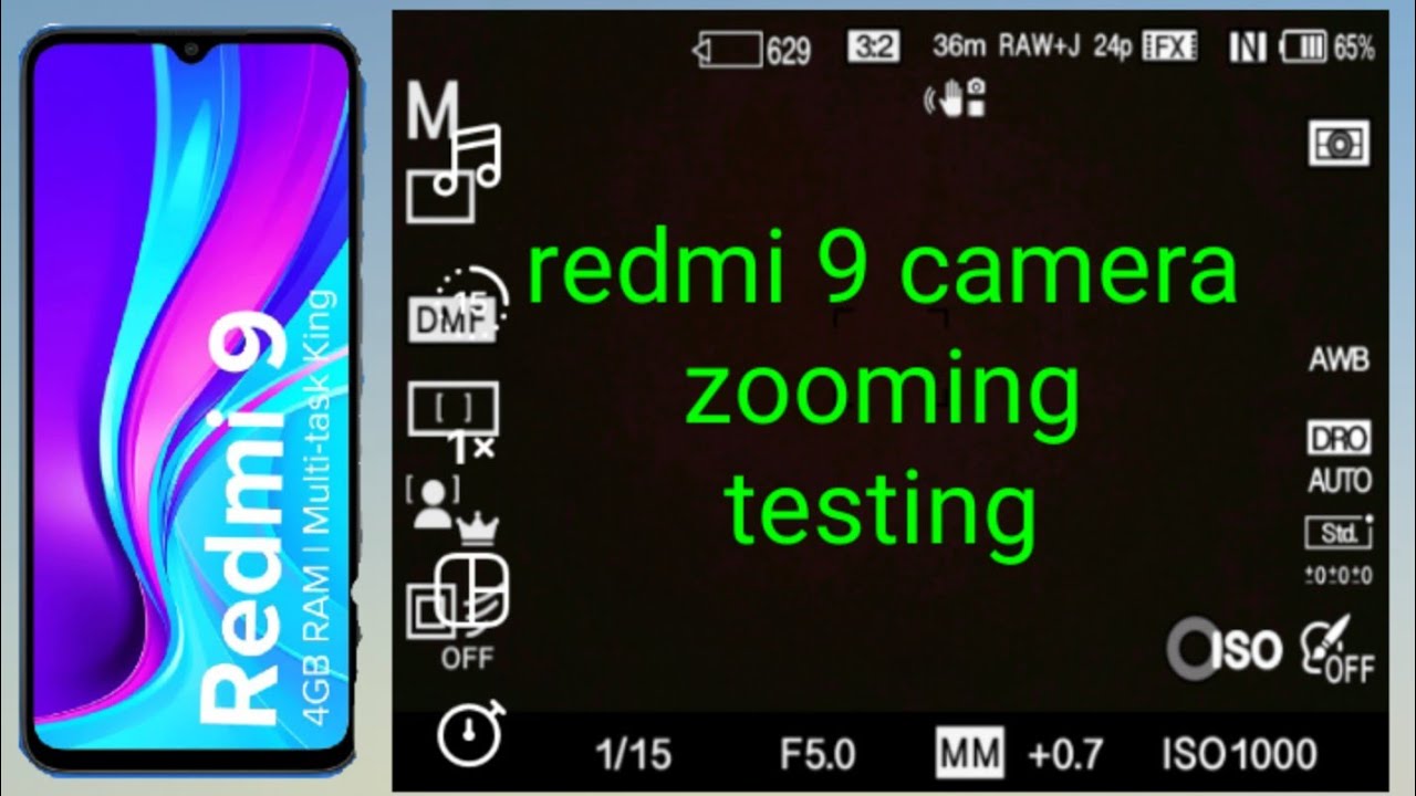 redmi 9 camera test// 108 megapixel camera phone zoom test - YouTube