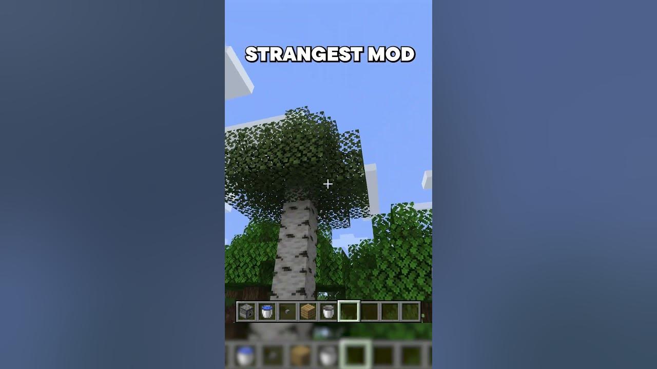 STRANGEST MOD in MINECRAFT... - YouTube