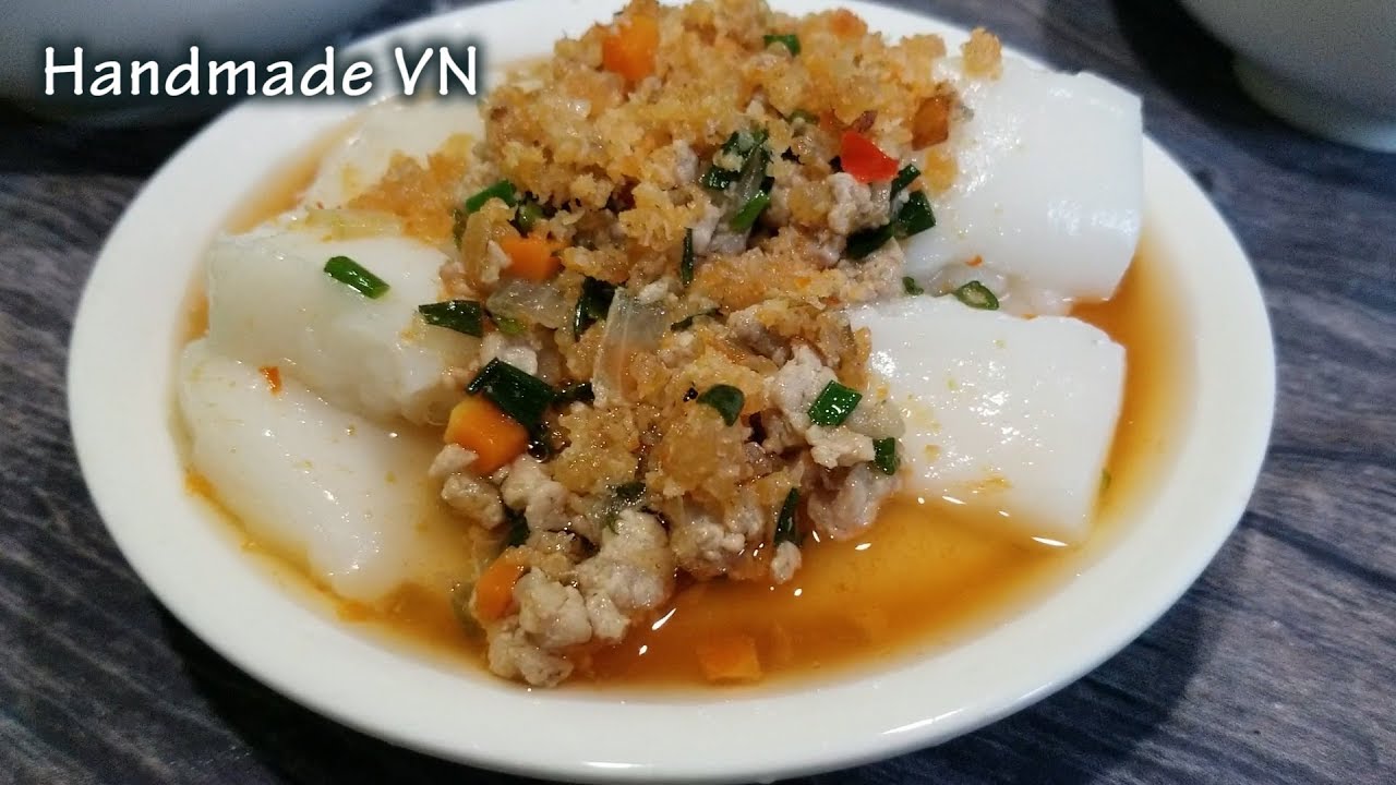 Cách làm BÁNH MẶN miền tây (bánh đúc mặn) đơn giản mà ngon lắm - YouTube