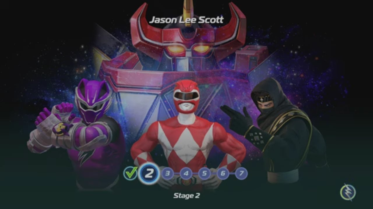 Power Ranger Battle For The Grid Jason, RJ, Adam In Arcade Mode - YouTube