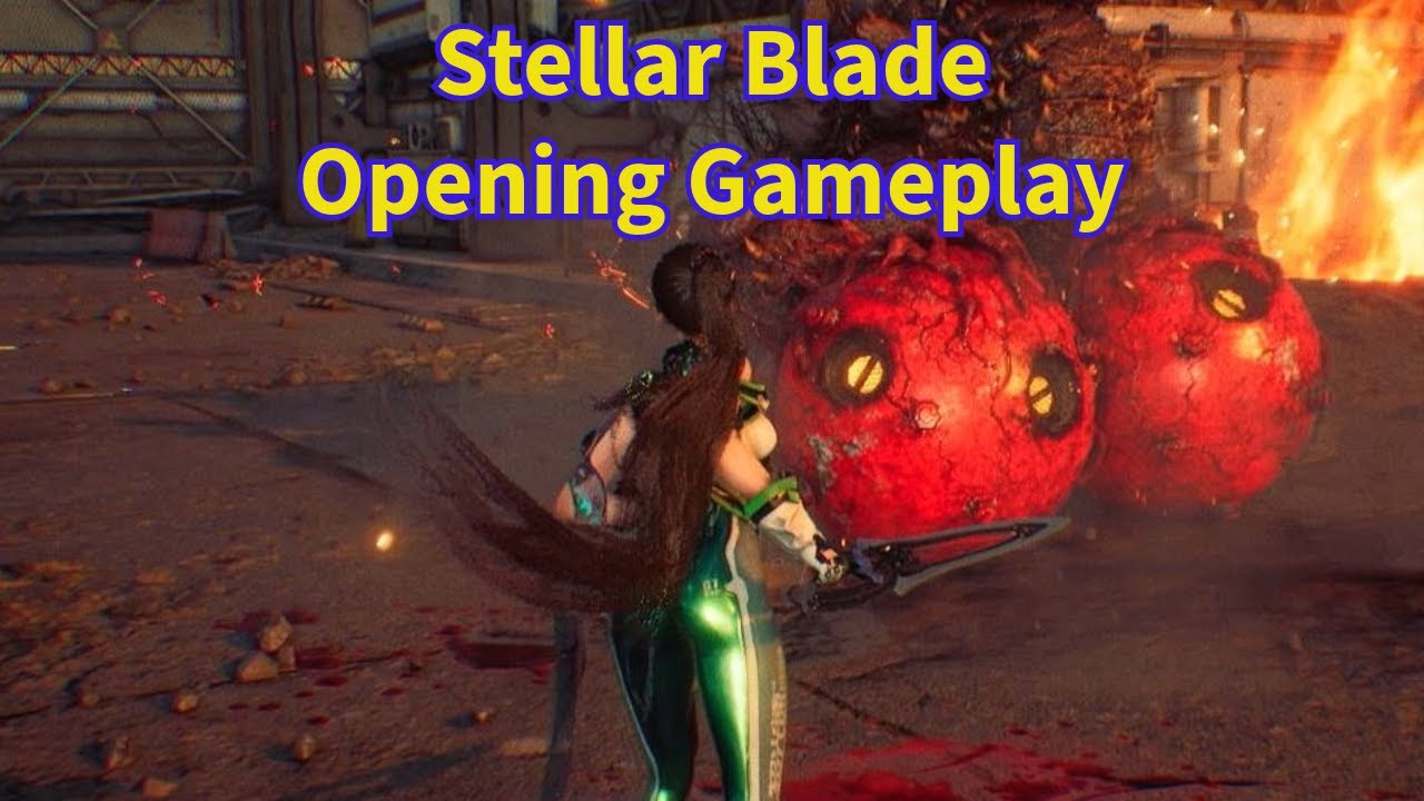 Stellar Blade Opening Moments - YouTube