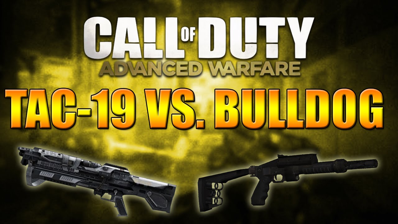 Call of Duty Advanced Warfare: "Tac-19 vs. Bulldog Weapon Comparison ...
