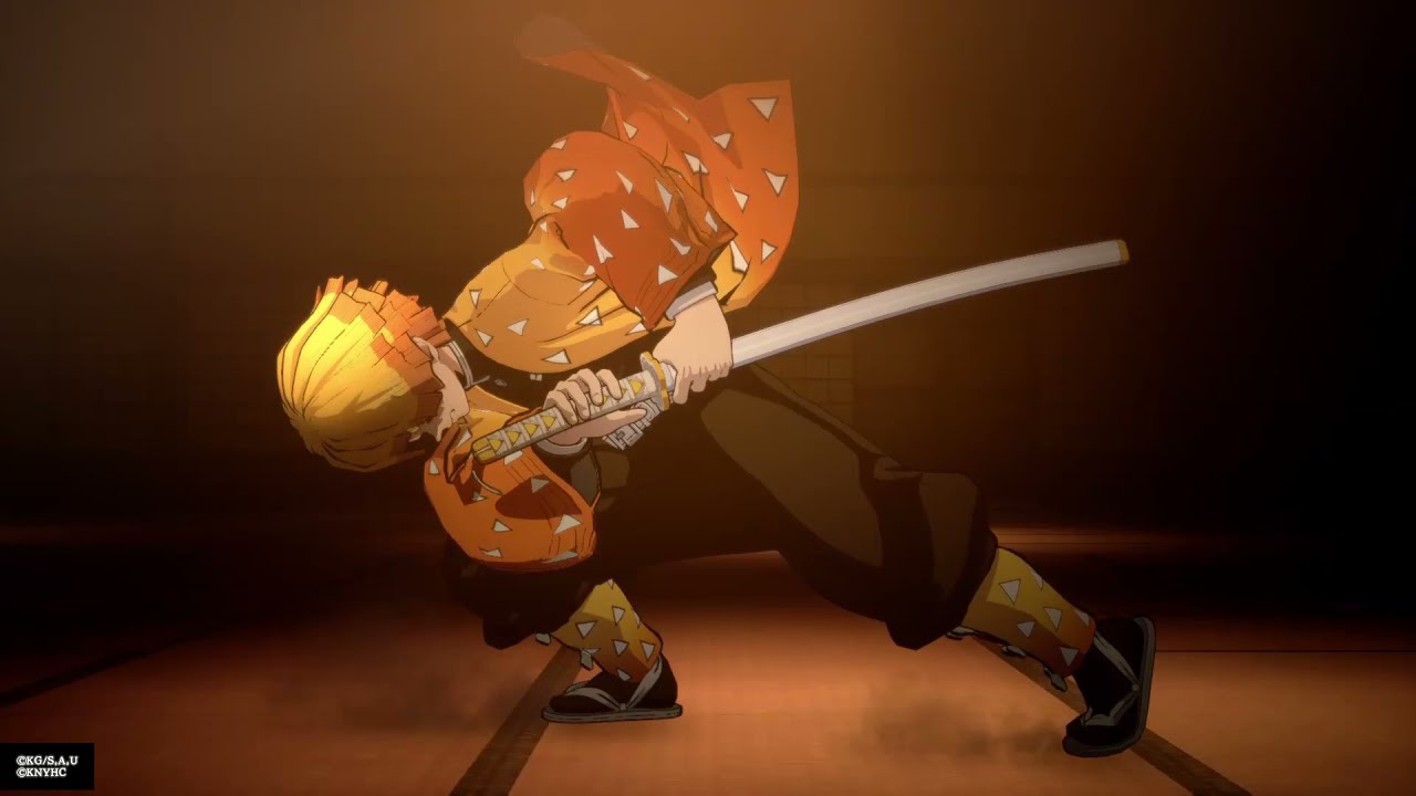 Demon Slayer Zenitsu Killed Demon While Unconcious - YouTube