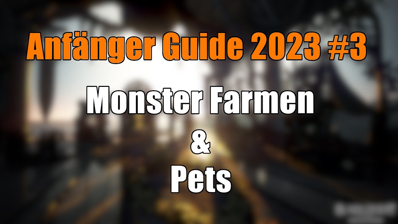BDO Anfänger Guide 2023 Teil 3: Monster Farmen & Pets | Black Desert ...