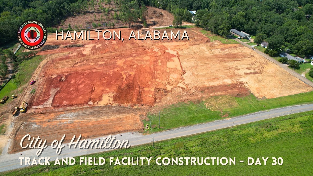 City of Hamilton Track and Field Facility Construction - Day 30 - YouTube