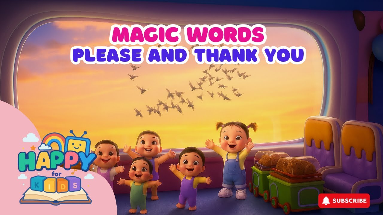 Please and Thank You Song for Kids | Good Manners & Magic Words ...