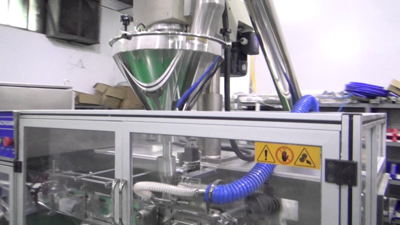 DC 228 110with dust collector and auger feeder - YouTube