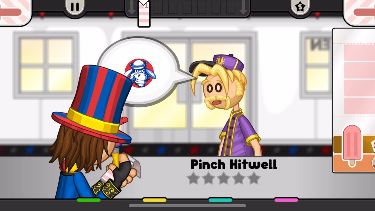 Meet Pinch Hitwell & Cameo! | Let’s Play! Papa’s Paleteria To Go! Rank ...