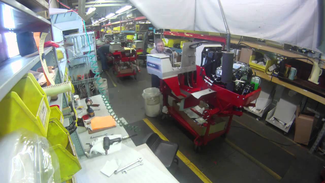 Tractor Assembly Line - YouTube