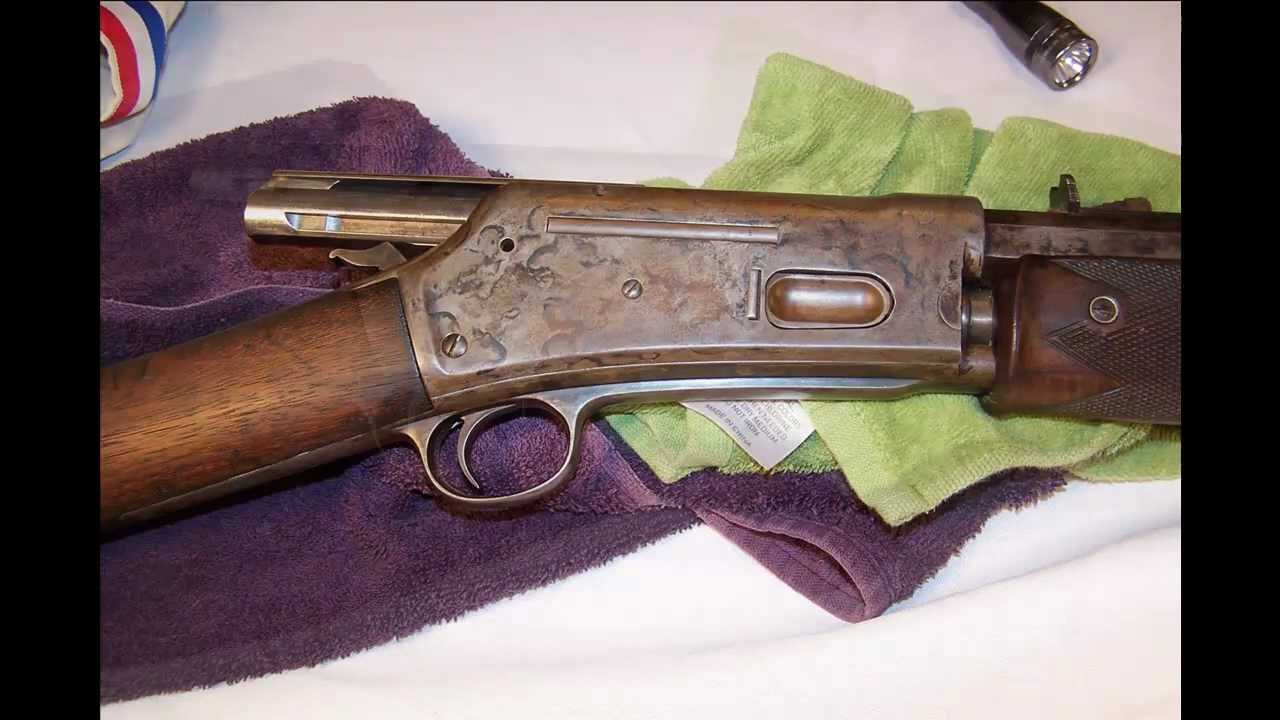 Colt Lightning Magazine Slide Action Rifle - YouTube