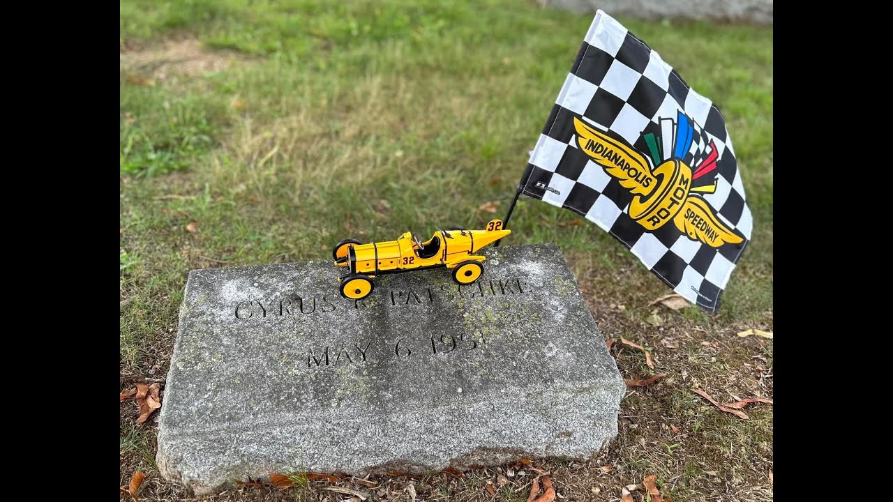 Visiting the grave of Indy 500 racer Cyrus Patschke - YouTube