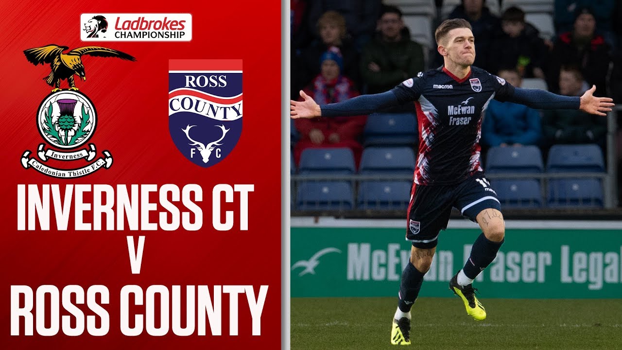 Inverness CT 1-2 Ross County | County Extend Lead over Ten Man Thistle ...