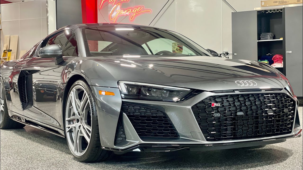 Audi R8 | Real Time Car Wash | Car Tour | ASMR - YouTube