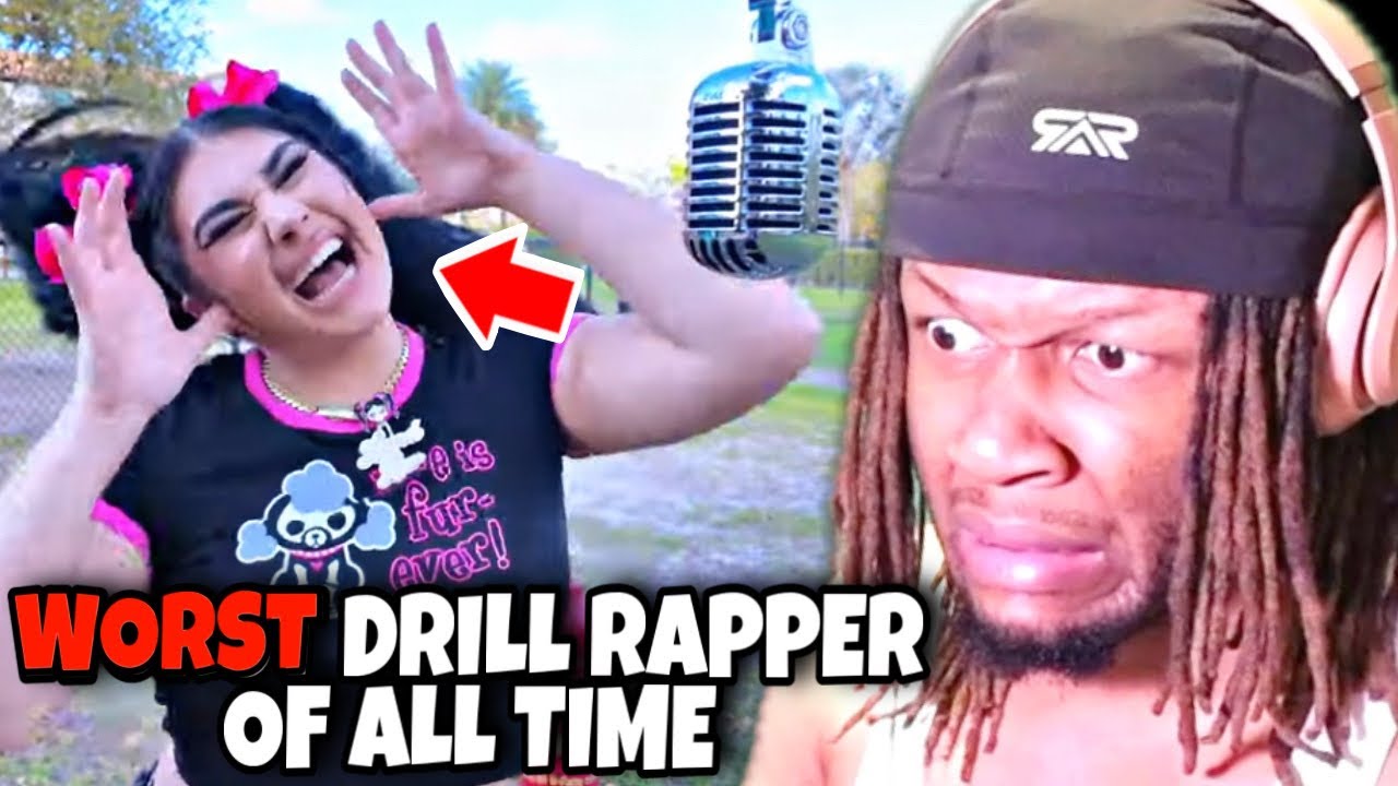The WORST Female Drill Rapper EVER...*WARNING SHE'S TERRIBLE* (Lord Len ...