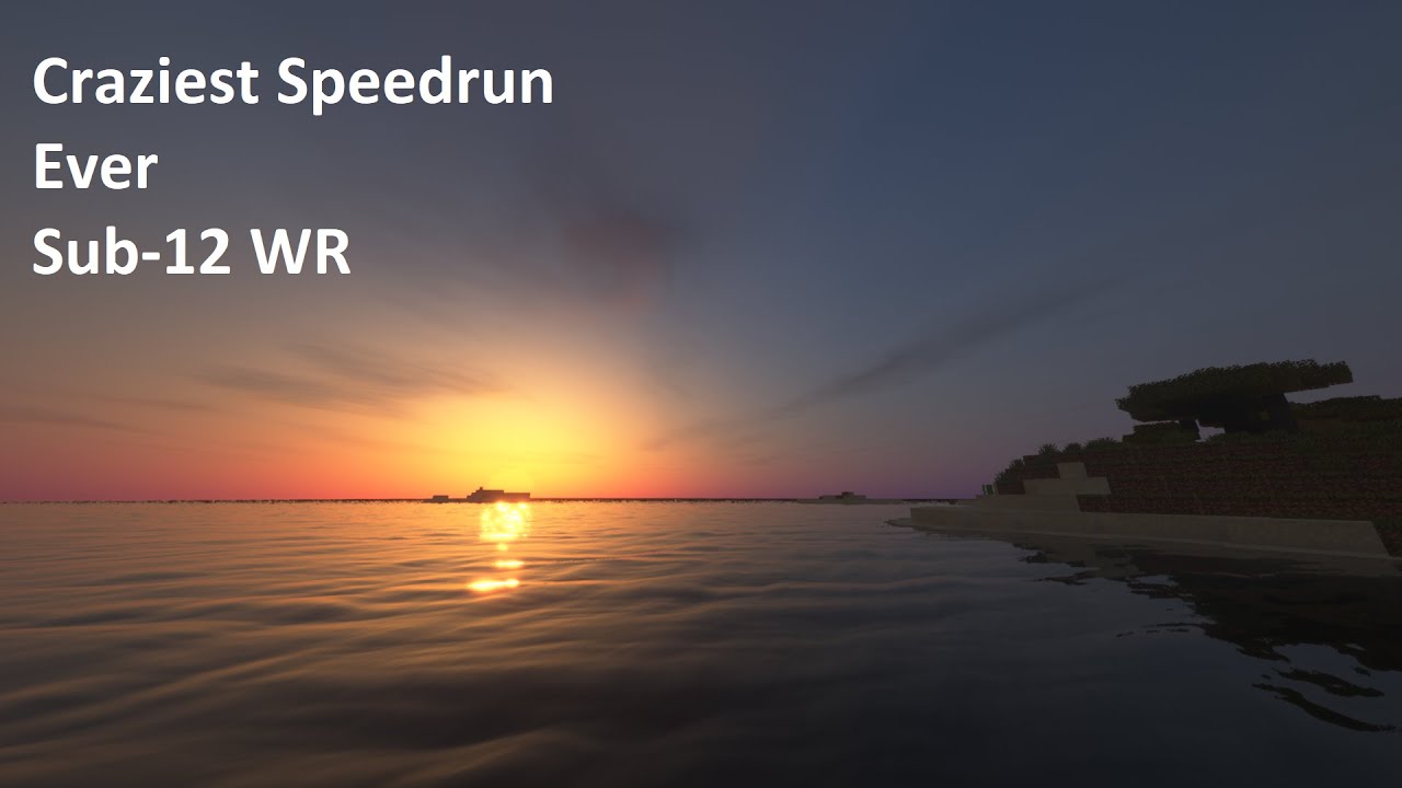[Serious Dedication] Minecraft AchiveMent Speedrun Sub-12 {Watch Till ...