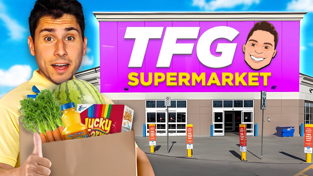 I Opened The Official TFG Supermarket! - YouTube