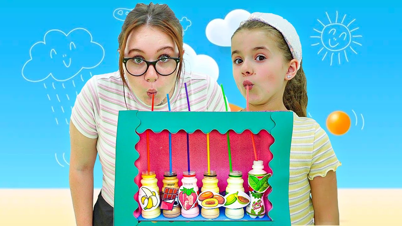 Ruby and Bonnie Guess The Drink Challenge!! - YouTube