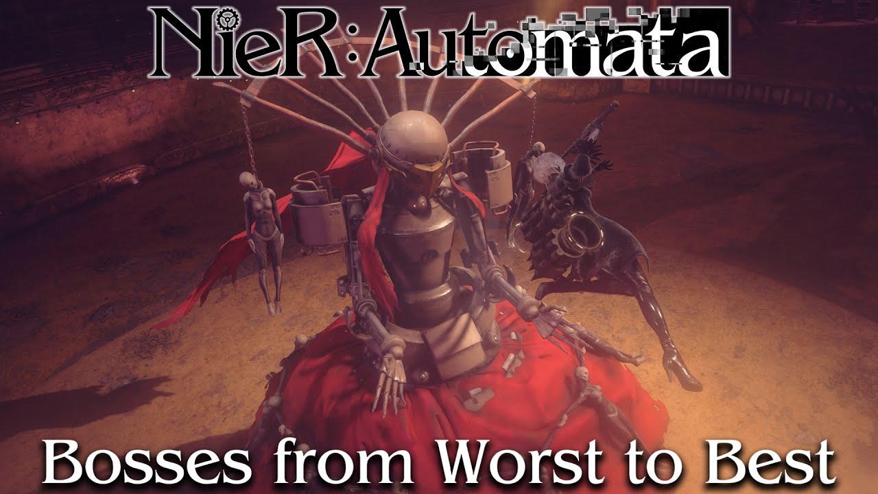Ranking the NieR: Automata Bosses from Worst to Best - YouTube